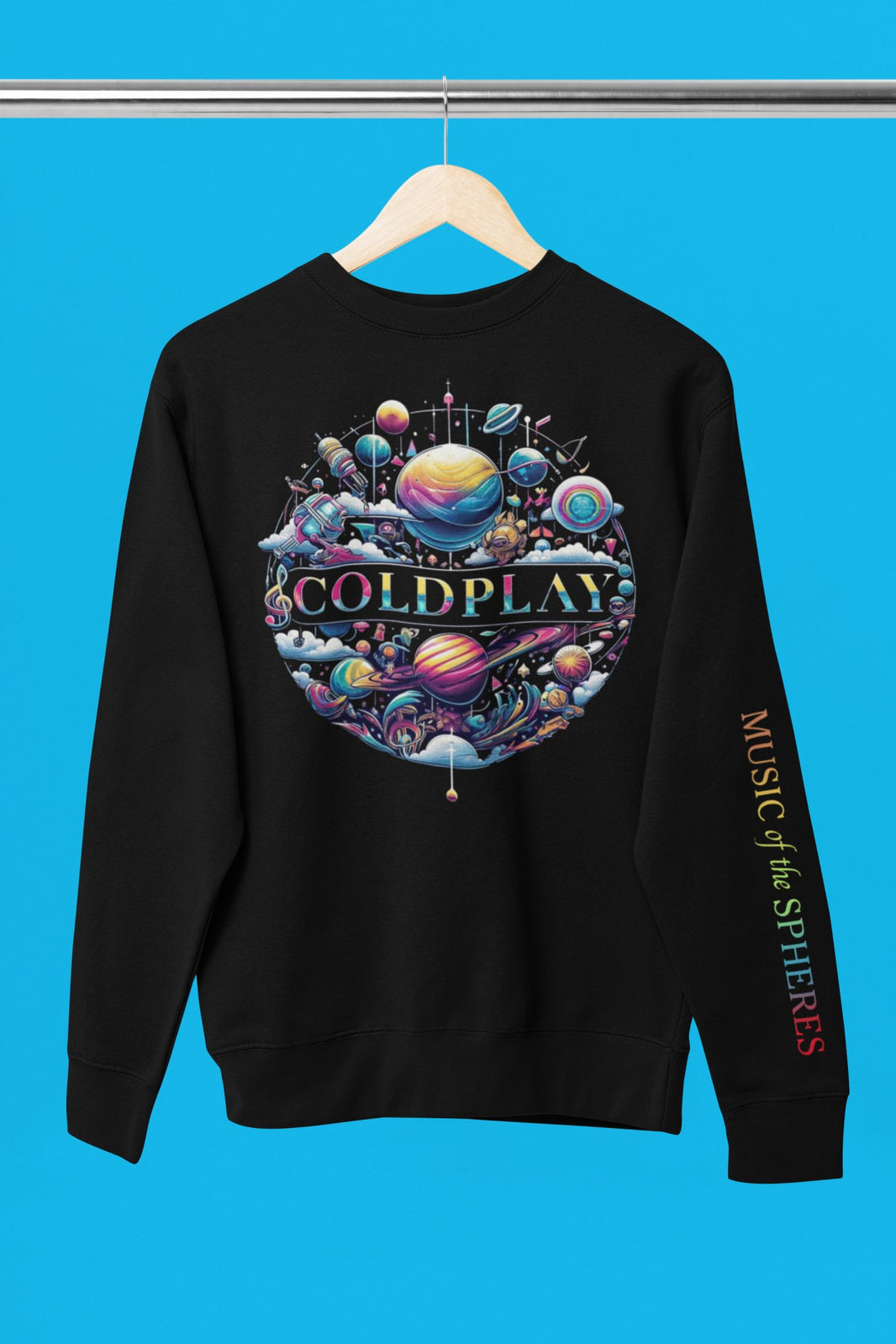 Coldplay Music of the spheres Australia Tour Custom Merch, Coldplay ...