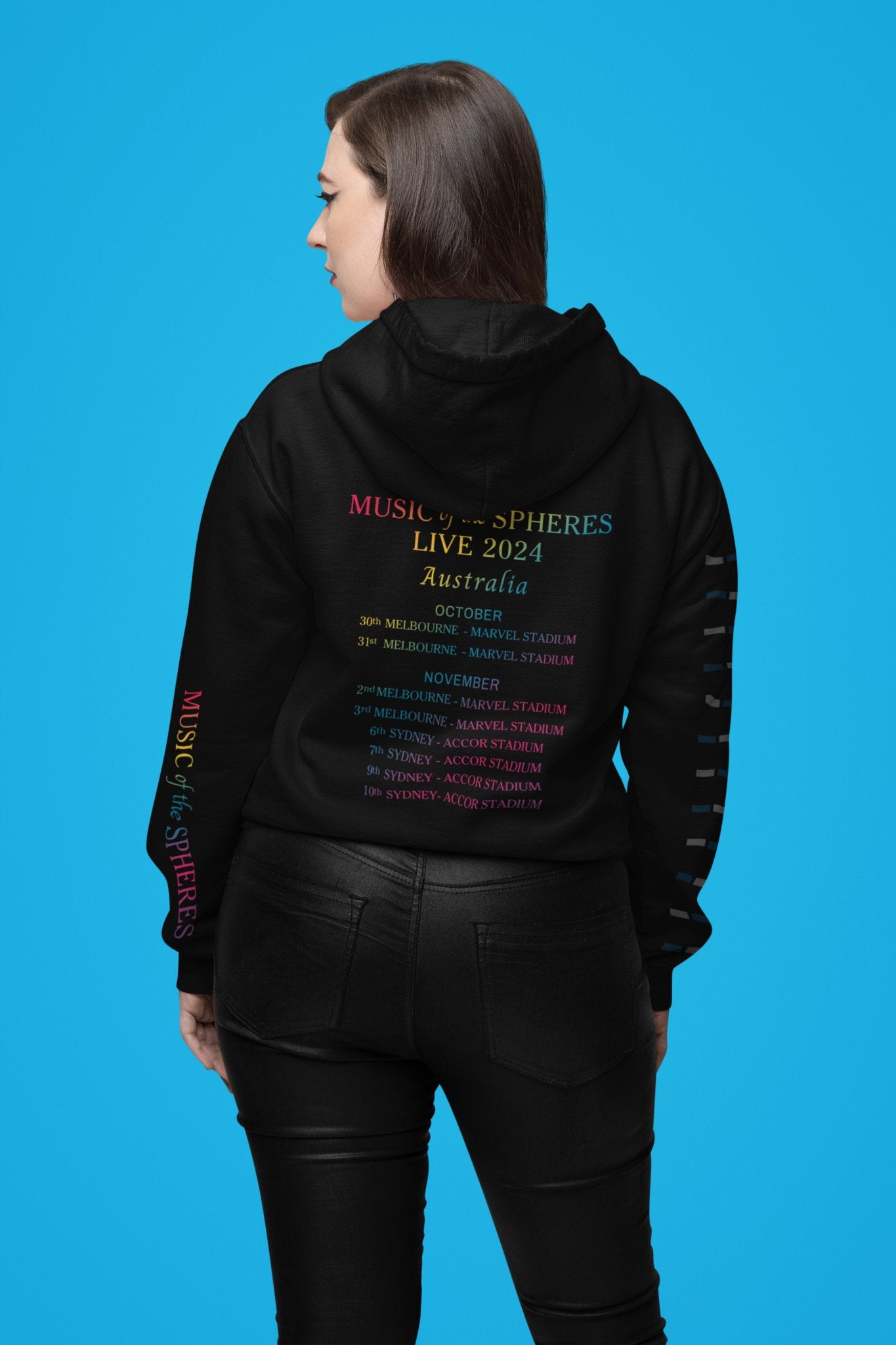 Coldplay Hoodie and Sweatshirt - Australia Tour 2024 – Three2Tango Tee's