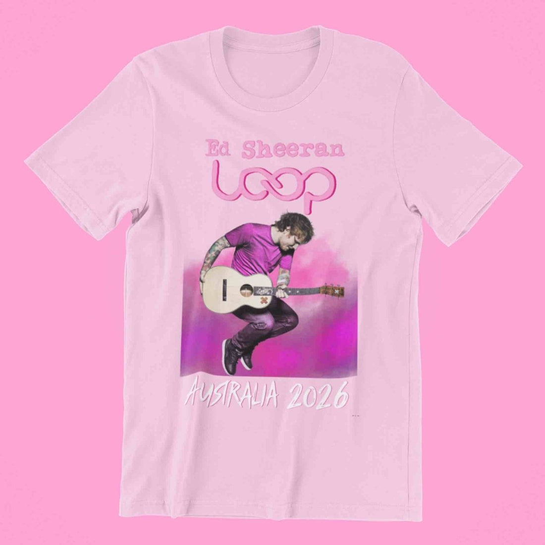 Ed Sheeran Merch T-Shirt | Loop Tour 2026 | Signature Tee – Three2Tango ...