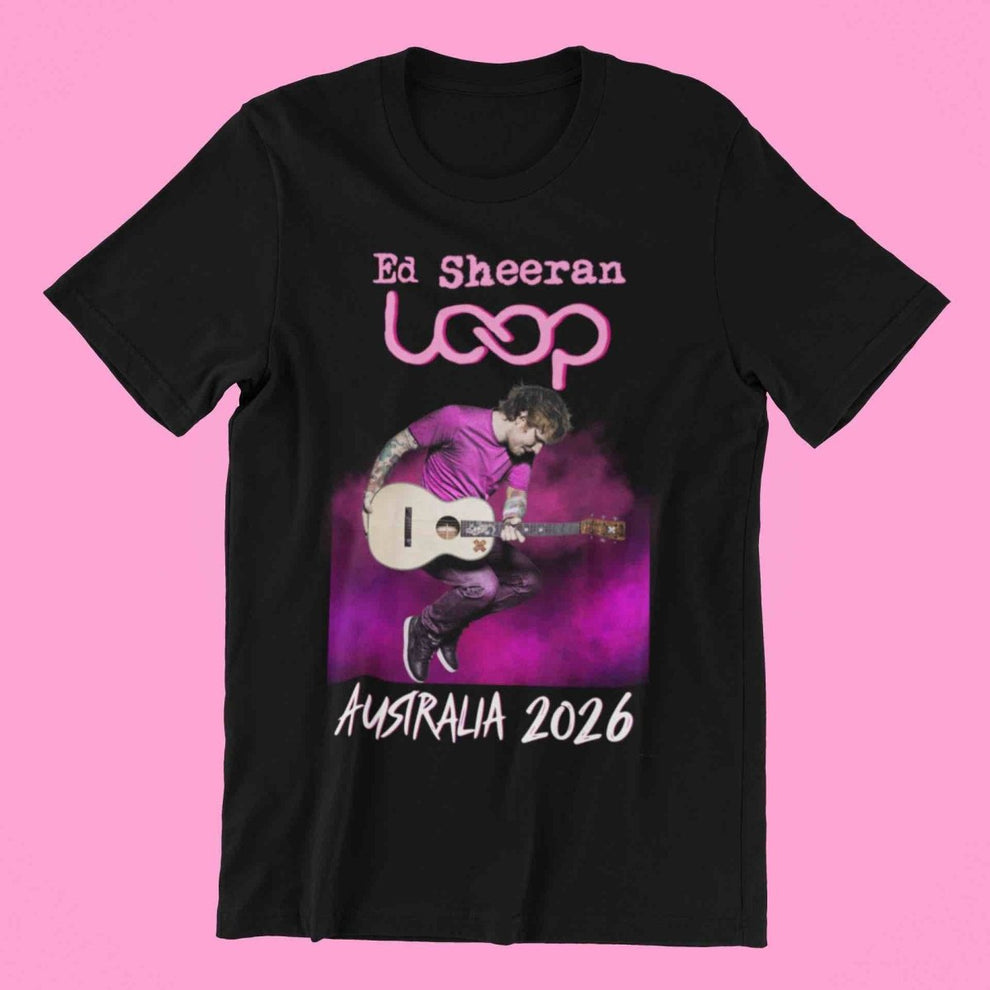 Ed Sheeran Merch T-Shirt | Loop Tour 2026 | Signature Tee – Three2Tango ...
